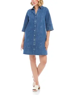 Karen Kane Shirt Dress Day Dresses