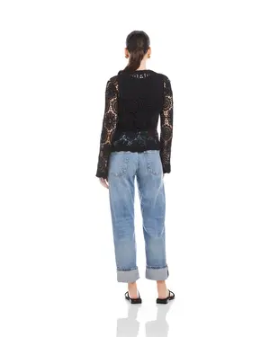 Fifteen Twenty Nelly Crochet Soft Jacket