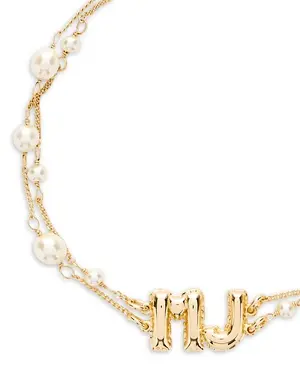 Marc Jacobs The Pearl Mj Balloon Bracelet - Gold