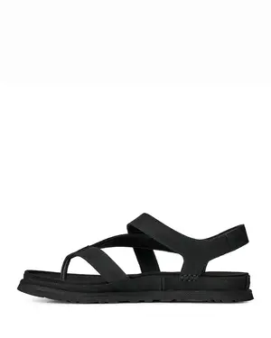 UGG Toe Post Sandals - Black