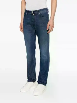 Jacob Cohen Bard Slim Stonewashed Jeans - Blue