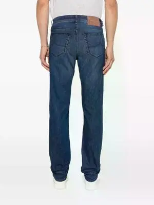 Jacob Cohen Bard Slim Stonewashed Jeans - Blue