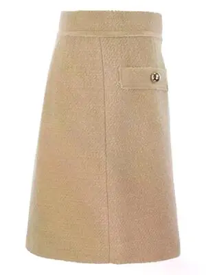 FAY Bouclé Mini Skirt