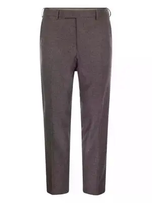 PT TORINO Ironed Crease Flannel Trousers