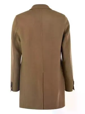 PALTO' Double-breasted Peak Lapels Coat