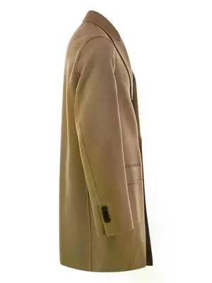 PALTO' Double-breasted Peak Lapels Coat