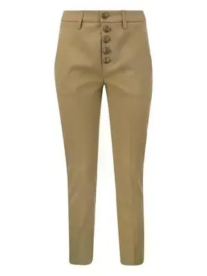 DONDUP Carmen Buttoned Trousers