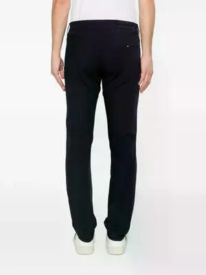 Jacob Cohen Logo-patch Trousers - Blue