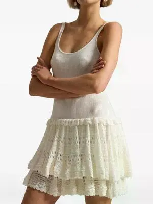 Polo Ralph Lauren Tiered Day Dress - Neutrals