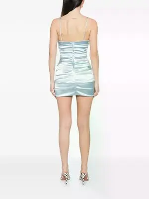 Dolce & Gabbana Gathered Strappy Mini Dress