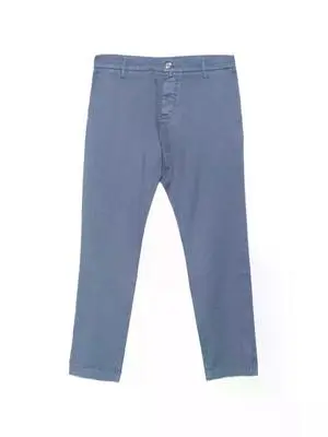 Jacob Cohen Button Trousers - Blue