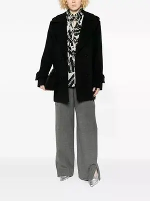 Nina Ricci Double-breasted Reefer Coat