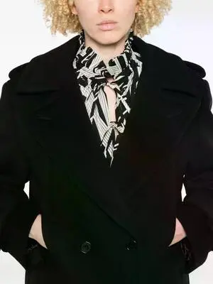 Nina Ricci Double-breasted Reefer Coat