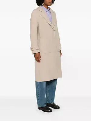 FAY Single-breasted Felted Coat
