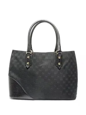 Gucci 2000s Hasler Gg Canvas Tote Bag