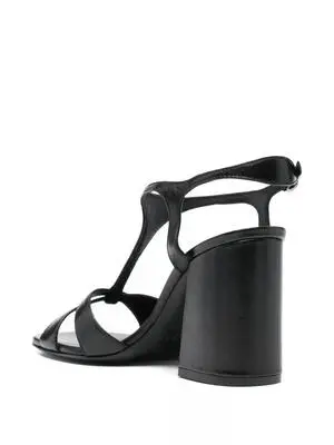 JIMMY CHOO Kesia T-bar Leather Sandals