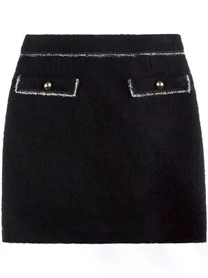 FAY Bouclé Mini Skirt