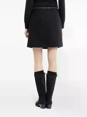 FAY Bouclé Mini Skirt