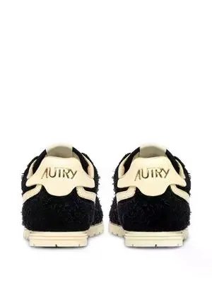 AUTRY Panelled Logo Sneakers - Black