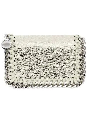 Stella McCartney Falabella Card Holder - Silver