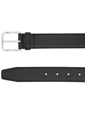 BOSS Madison Leather Belt - Black