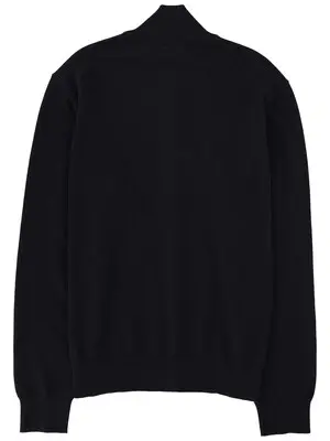 BOSS Cardigan With Logo - Blue