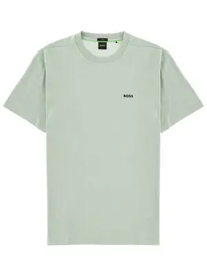 BOSS T-shirt With Logo - Green