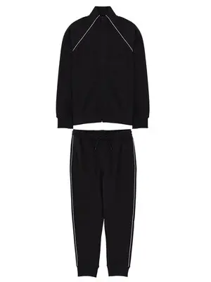 BOSS Tracksuit Set With Logo - Black