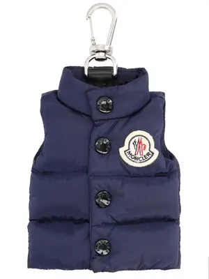Moncler Vest Keychain - Blue