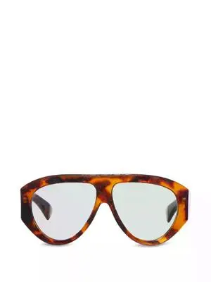 Gucci Pilot-frame Sunglasses - Brown