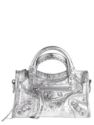 Balenciaga Le City Mini Bag - Silver