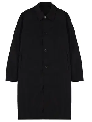 Dries Van Noten Rankles Trench Coat - Black