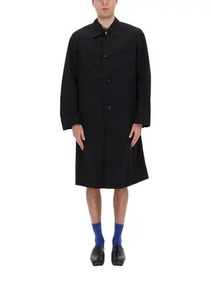 Dries Van Noten Rankles Trench Coat - Black