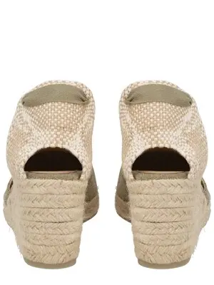 CastaÑer Carina Espadrille With Wedge - Green