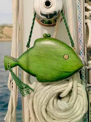 SIMONMILLER Fish-shape Clutch