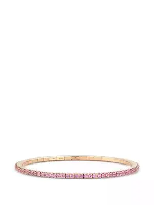 Roberto Demeglio Sapphire Stretch Bracelet - Pink