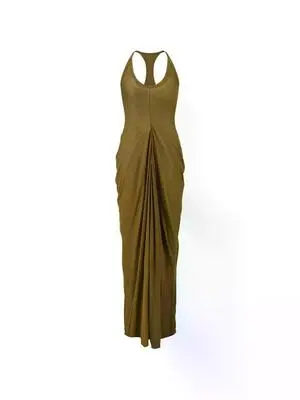 OUDE WAAG Racerback Draped Maxi Dress