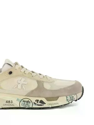 Premiata Mase Panelled Sneakers - Neutrals