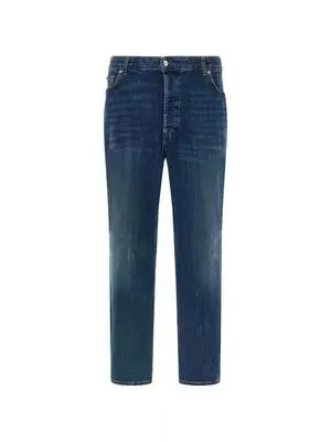 DEPARTMENT 5 Contrast-stitching Cropped Jeans