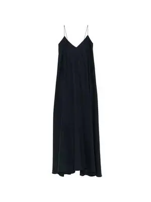 ELEH V-neck A-line Maxi Dress