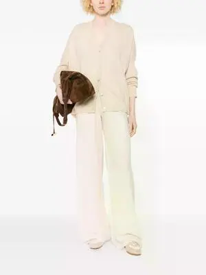 ABSOLUT CASHMERE V-neck Buttoned Cardigan