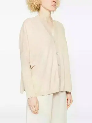 ABSOLUT CASHMERE V-neck Buttoned Cardigan