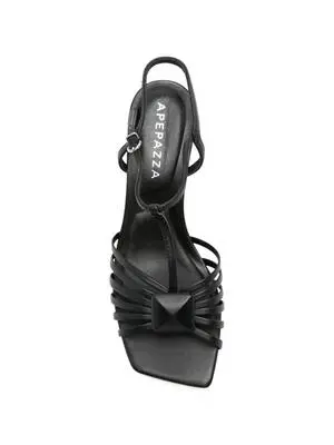 APEPAZZA Aster T-strap Leather Sandals