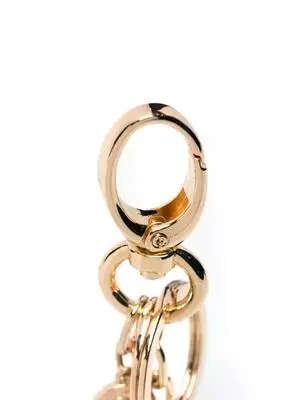 Liu Jo Lapuffy Animal-print Logo Keyring