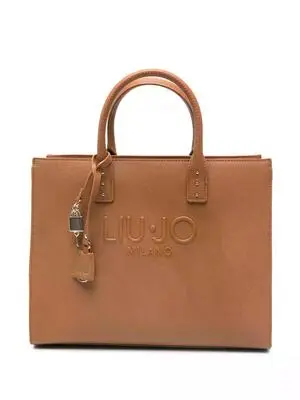 Liu Jo Embossed-logo Tote - Brown