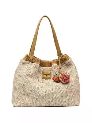 Marc Jacobs Summer Cristina Woven Tote Bag - Neutrals