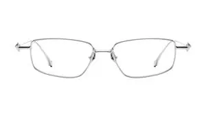 GENTLE MONSTER Saga 02 Sunglasses - Silver/clear