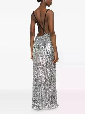 Coperni Sequin-embellished Maxi Dress