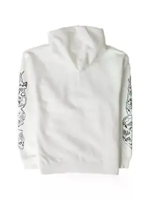 YARDSALE Printed Zip-up Hoodie