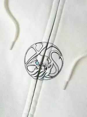 YARDSALE Printed Zip-up Hoodie